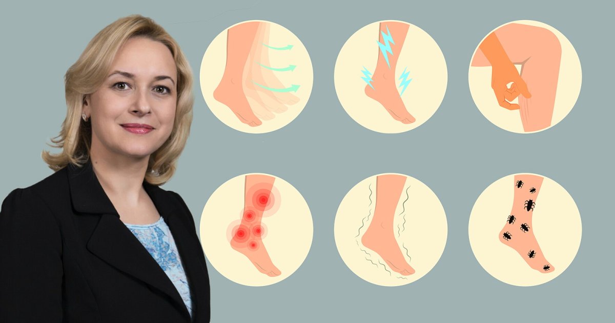 Sindrom nemirnih nogu je, kaže dr Jasmina Jović, osećaj raznih ...